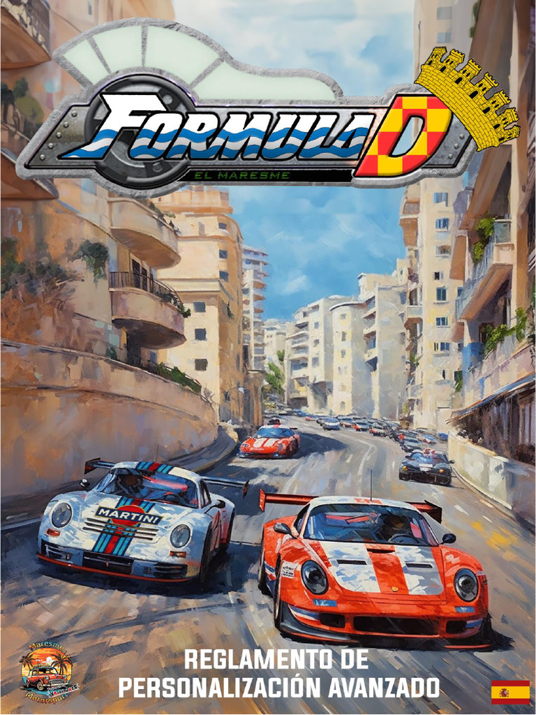 Formula D Reglament - Esp | PDF | Coche | Formula Uno