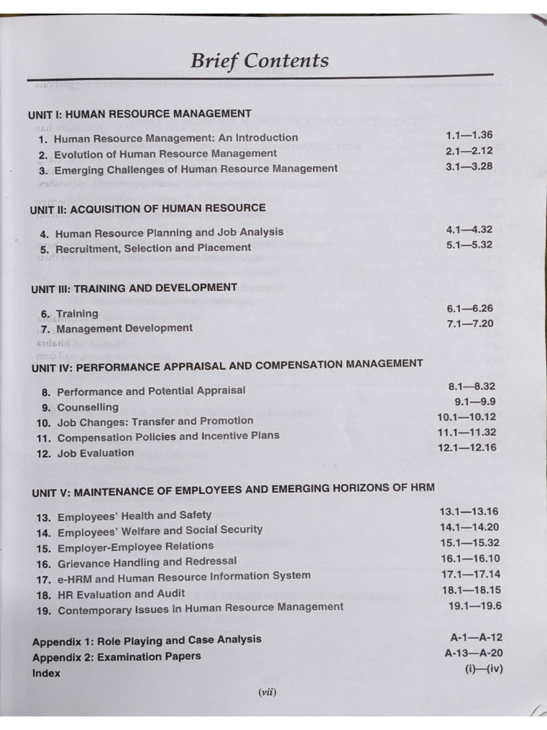 HRM ch1 (HRM An Introduction) | PDF