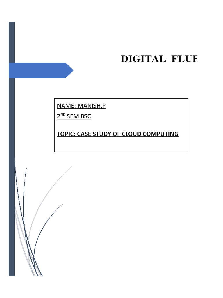 Case Study of Cloud Computing | PDF | Cloud Computing | Software As A ...