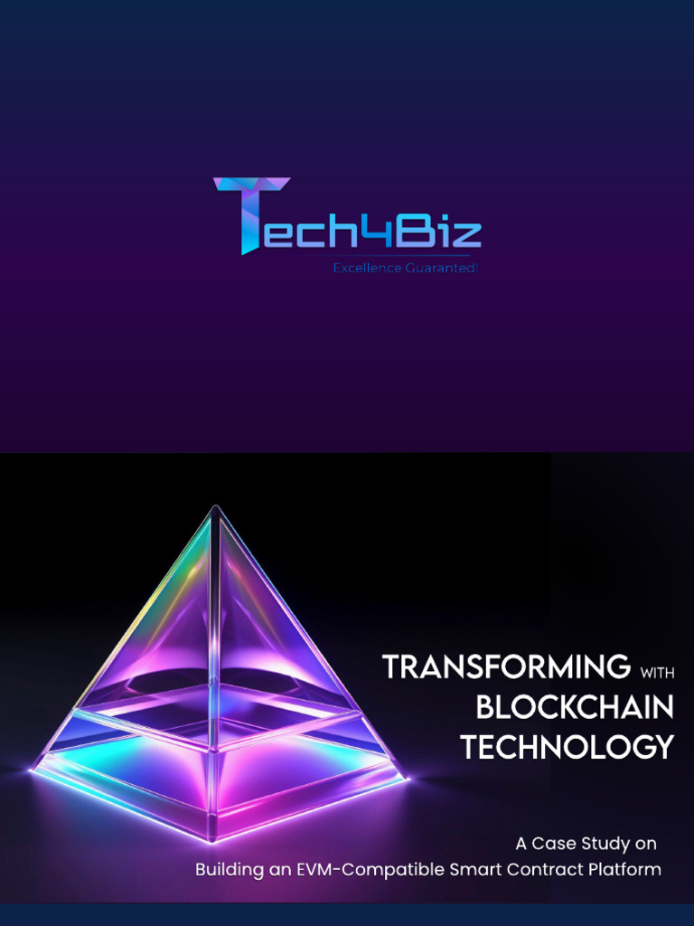 Transforming With BlockChain Technology | PDF | Information Technology | Computer Science