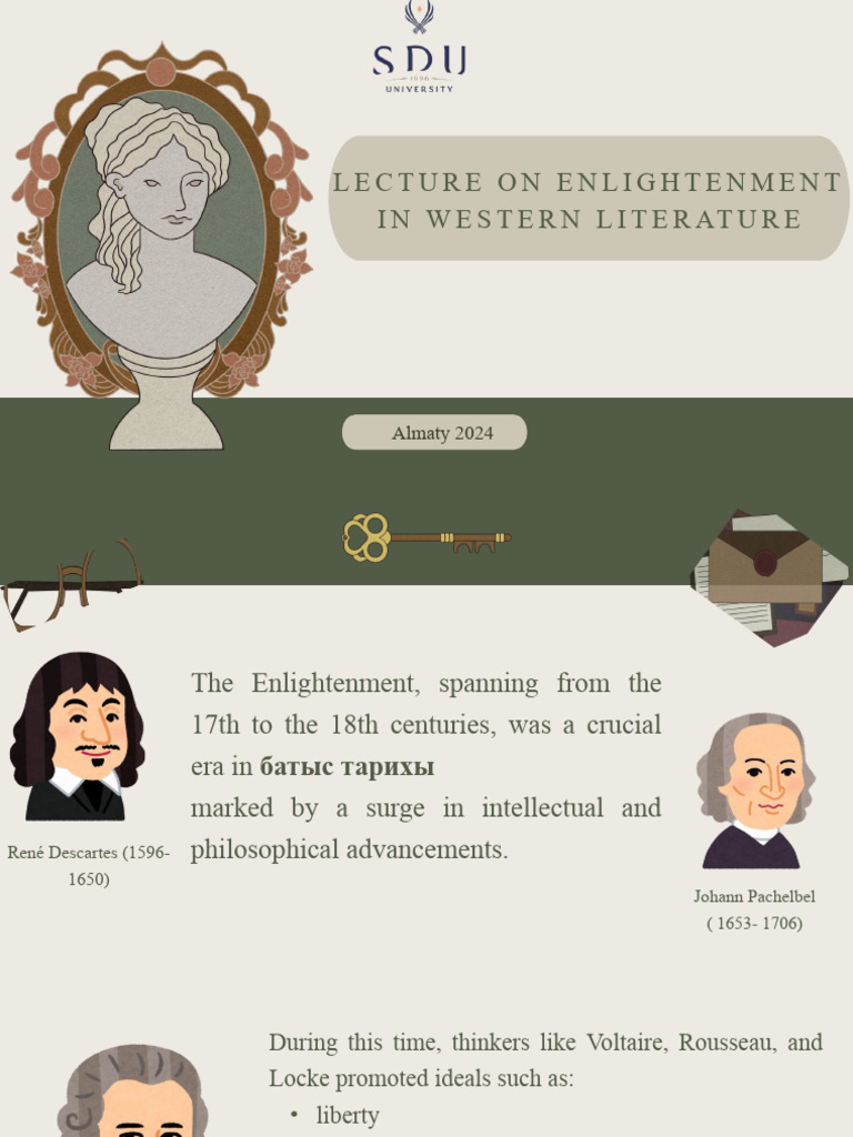 Lecture On Enlightenment in Western Literature PPT 2 | PDF | Satire ...