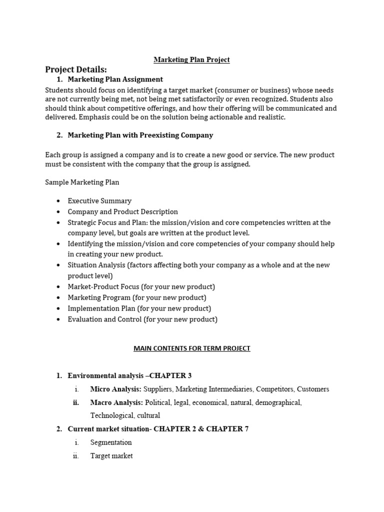 Final Project Marketing | PDF