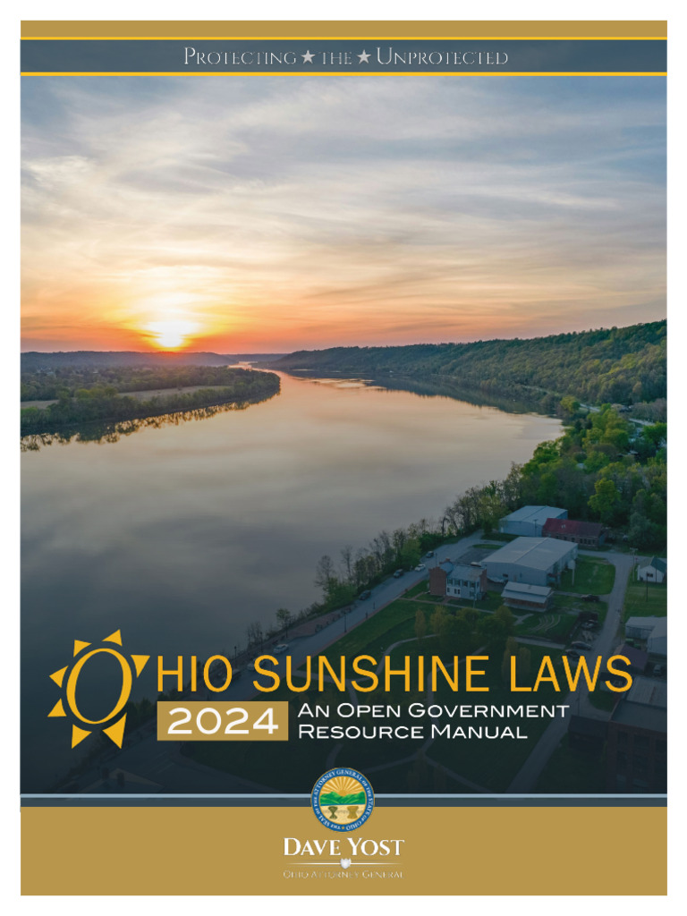 2024 Sunshine Law Manual WEB | PDF | Freedom Of Information Laws By ...