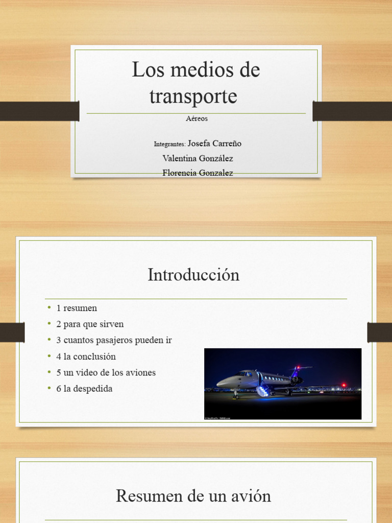 Los Medios de Transporte | PDF | Negocios