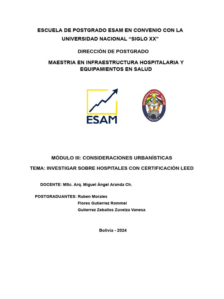 Practica 1 Modulo III | PDF | Uso eficiente de energía | Hospital