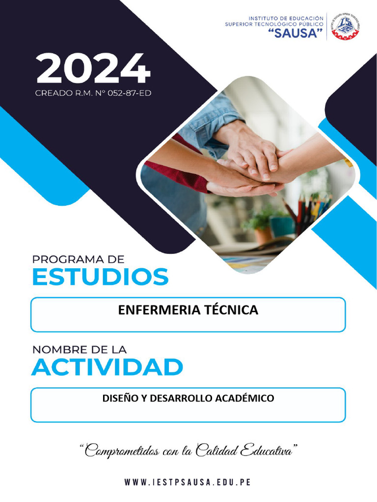 Modelo Del Plan de Actividades 2024 | PDF | Plan de estudios ...