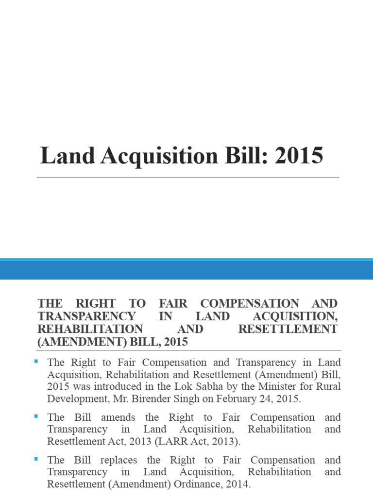 Land Acquisition Act (Prof. Ram Singh) | Download Free PDF | Eminent ...