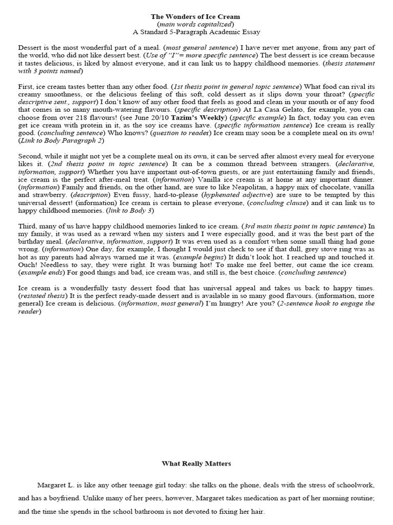 Feature Article Sample | PDF | Ice Cream | Entrepreneurship