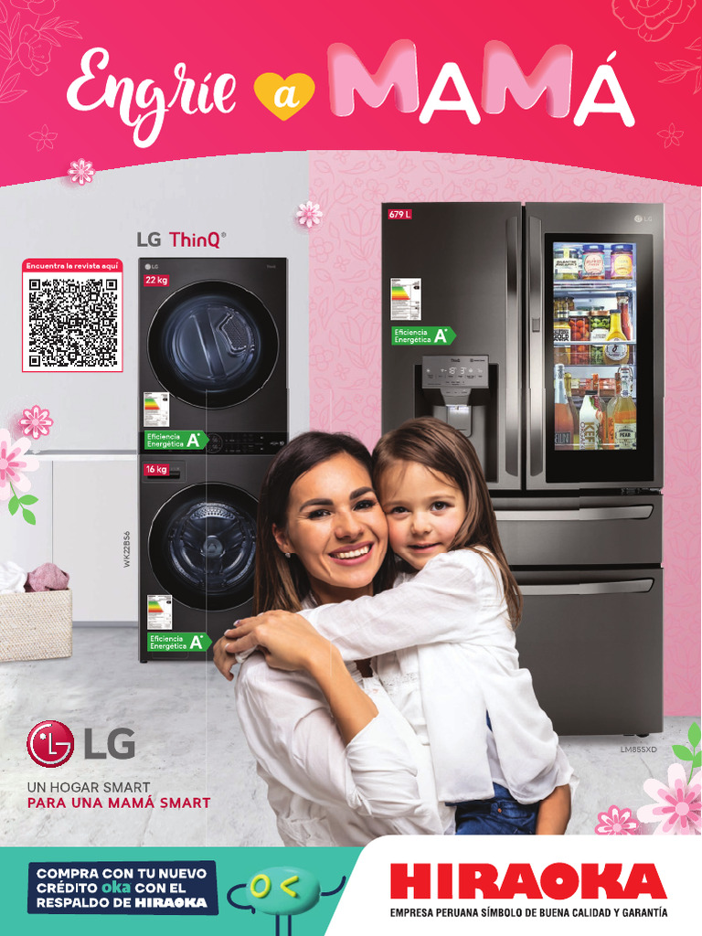 Catálogo - Engríe A Mamá - Hiraoka-4 | PDF | Secadora de ropa | Lavadora