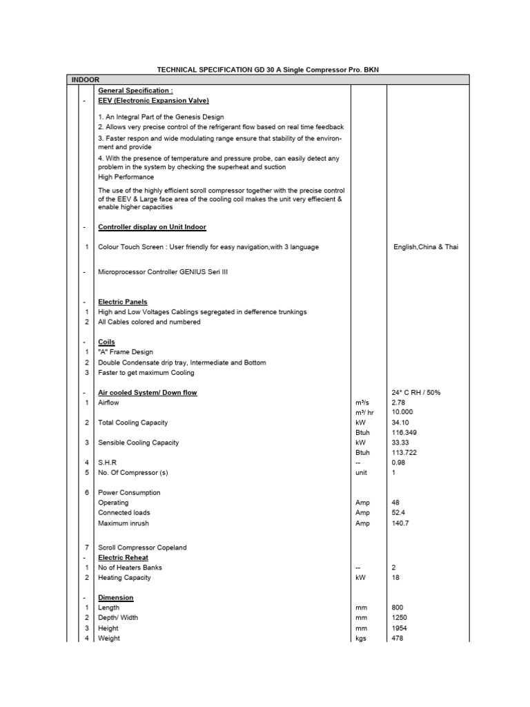 Spec Gd 30 Singel | PDF | Manufactured Goods | Electrical Engineering