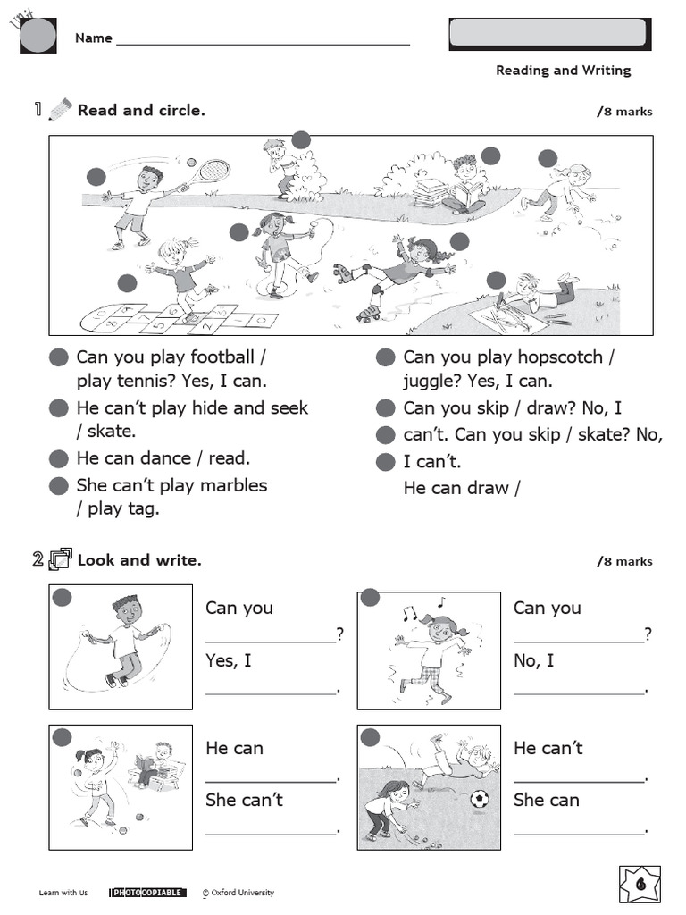 Lwu 2 Unit 1 Standard Test Pdf