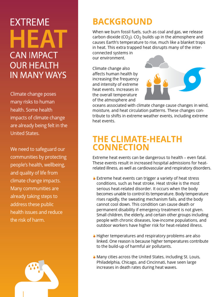 Extreme Heat Final - 508hakdog | PDF | Climate Change | Heat Wave