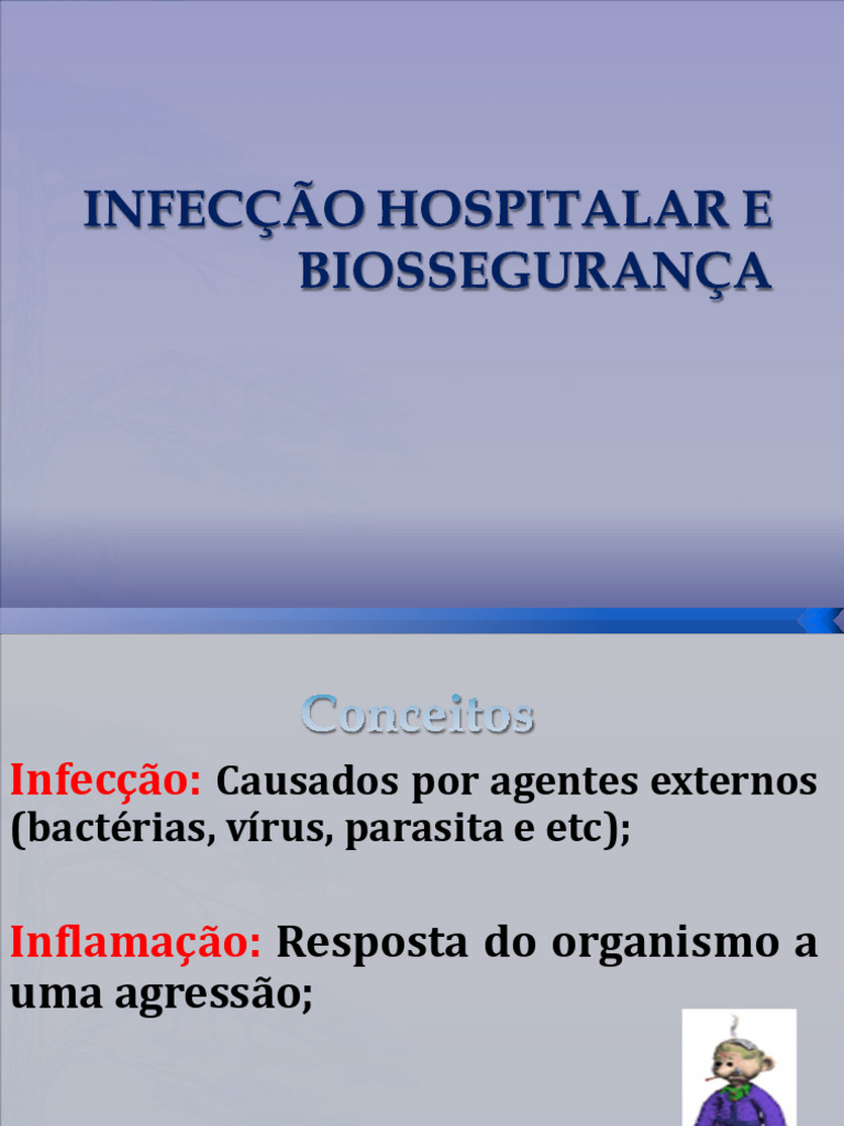 Infecção Hospitalar e Biossegurança | PDF | Infecção | Infecção ...