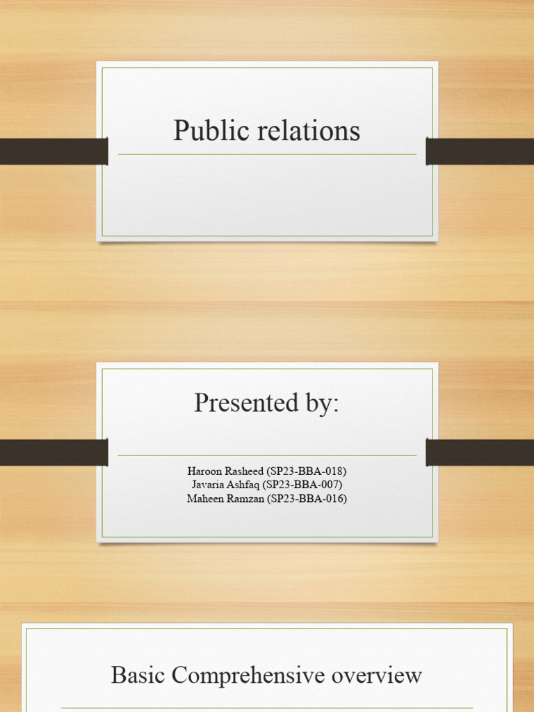 Public Relations | PDF | Public Relations | Brand