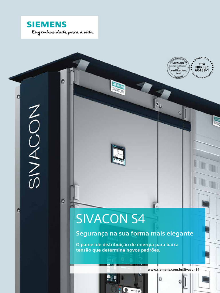 Brochura SIVACON S4 MAI17 | PDF | Distribuição de energia elétrica ...