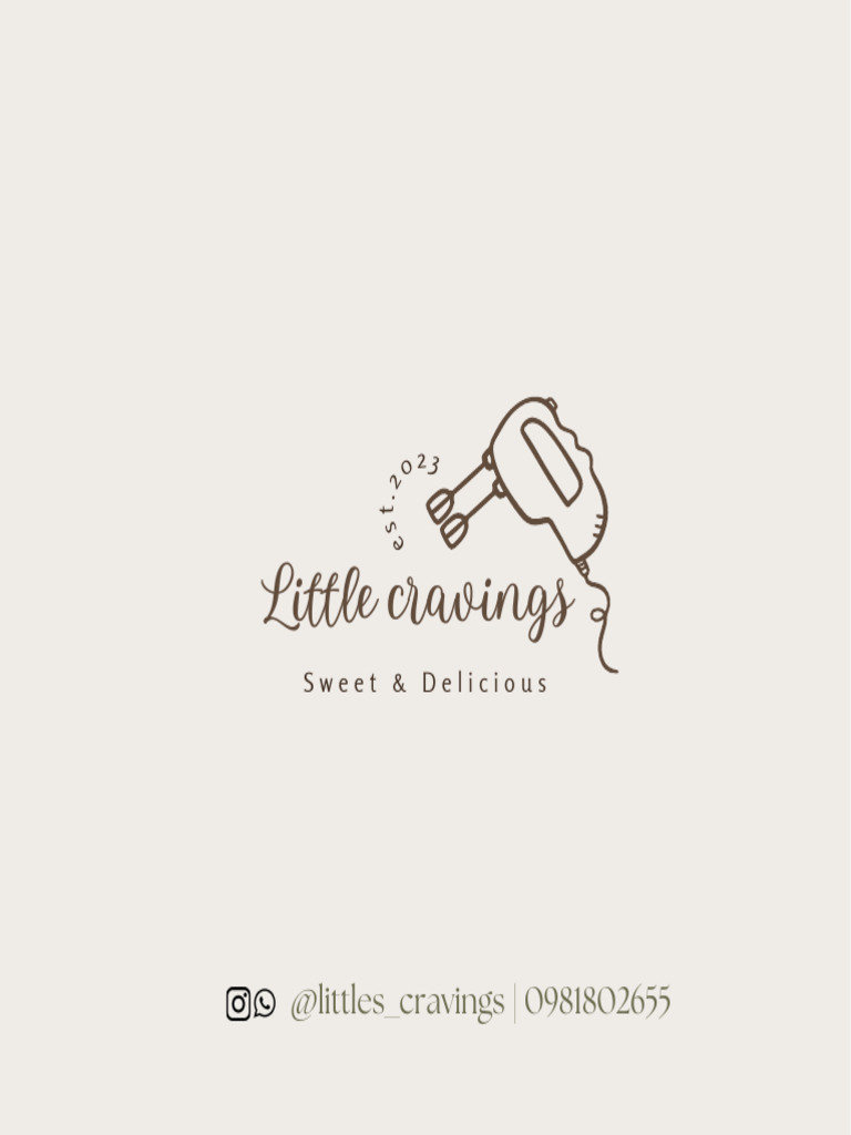 Beige Brown Minimalist Bake Shop Logo | PDF