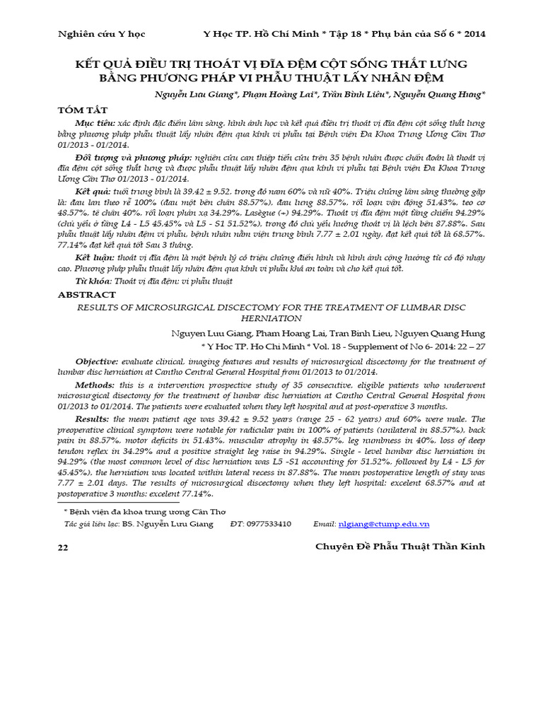 (123doc) Ket Qua Dieu Tri Thoat Vi Dia Dem Cot Song That Lung Bang ...