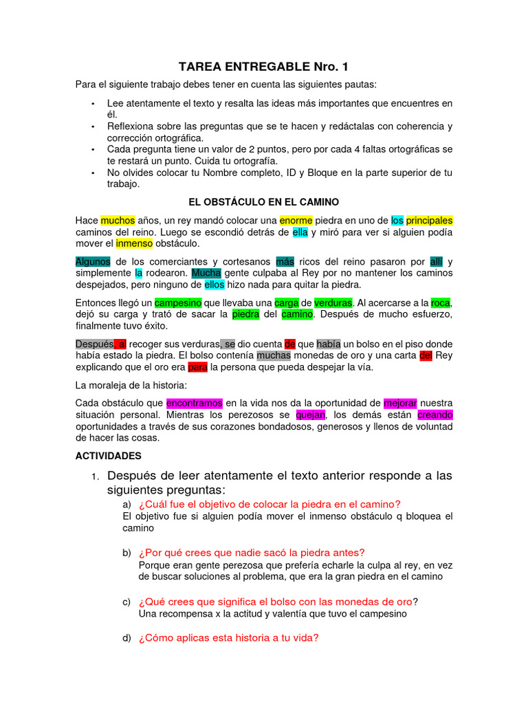 Entregable N°1 de Comunicacion | PDF