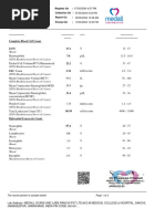 Pediatric CBC Normal Ranges Chart | PDF | Body Fluids | Tissue (Biology)