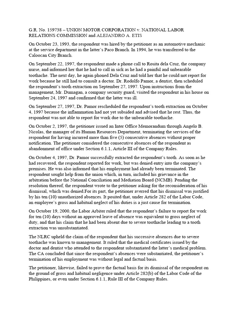 HRM CaseStudy | PDF | Arbitration | Employment