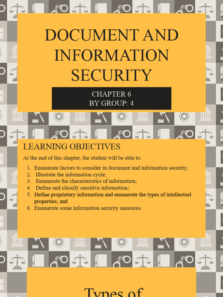 G4 Document and Information Security | PDF | Trade Secret | Information ...