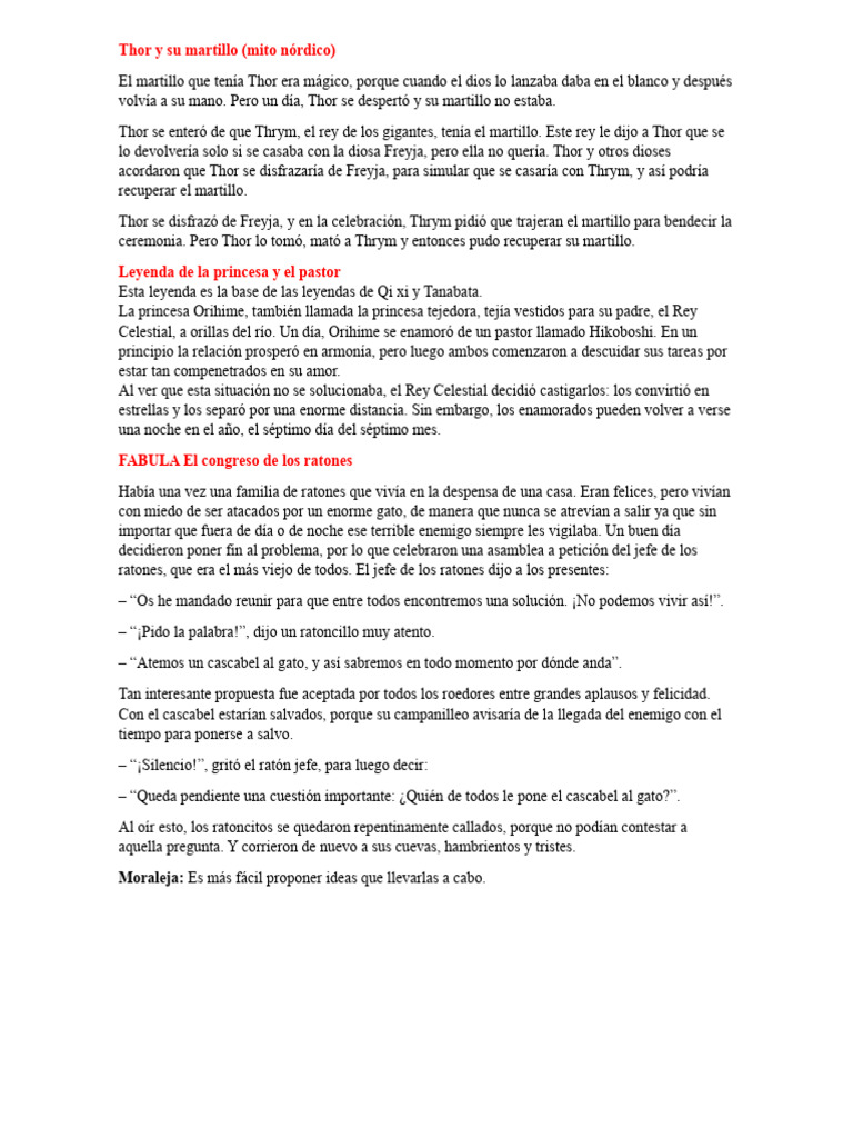 Thor y Su Martillo | PDF | Thor