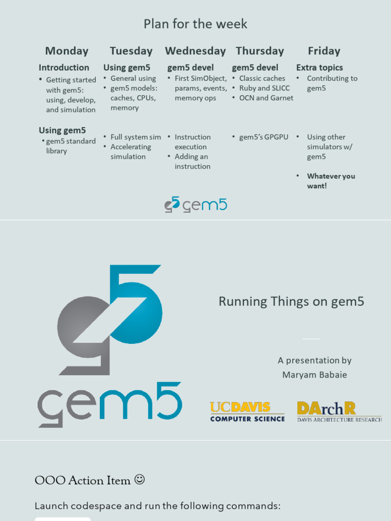 Using Gem5 03 Gem5 Running Tutorial | PDF | Emulator | Central Processing Unit