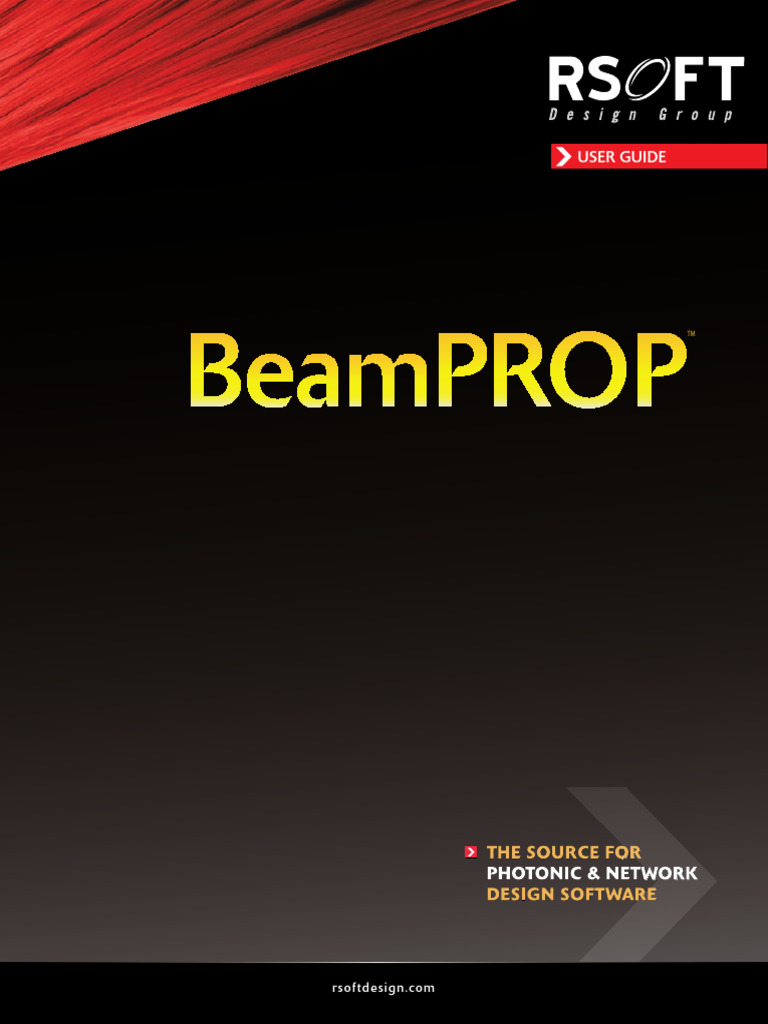 Beamprop Rsoft Training Material | PDF | Command Line Interface ...