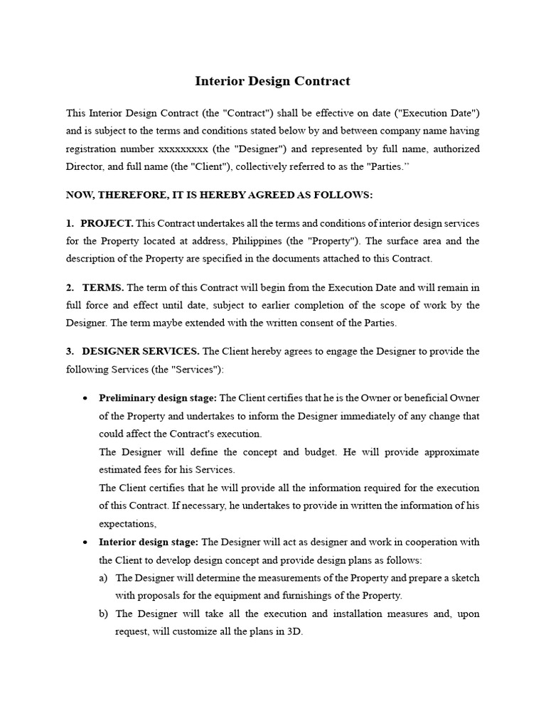 Sample Contract Pdf Indemnity Private Law