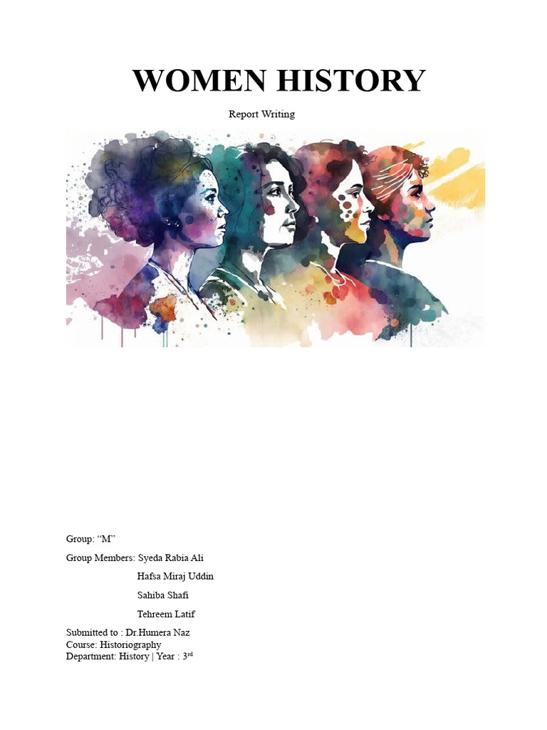 Women's History: Contributions & Impact | PDF | Intersectionality ...