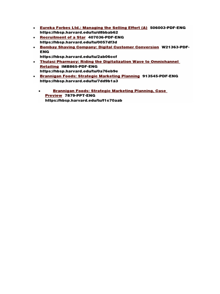 SDM Case Studies | PDF