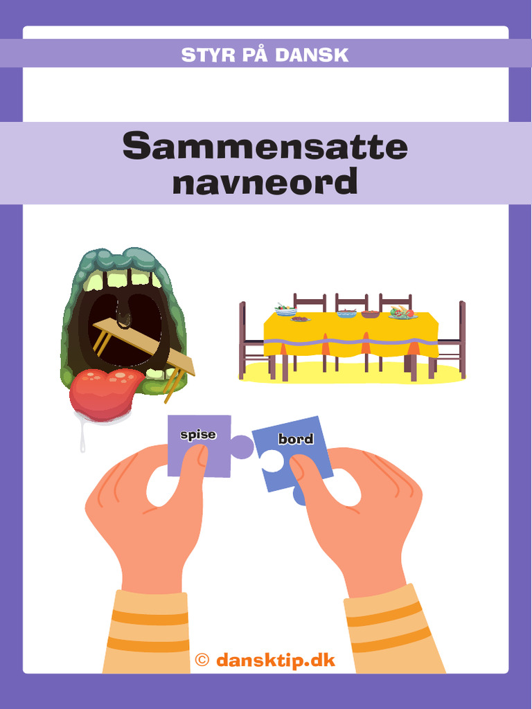 Sammensatte Navneord Forløb | PDF