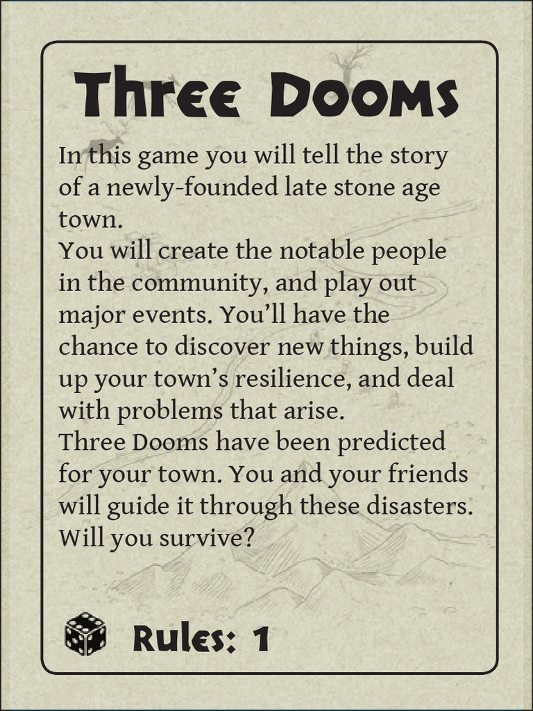 Three Dooms Preview | PDF