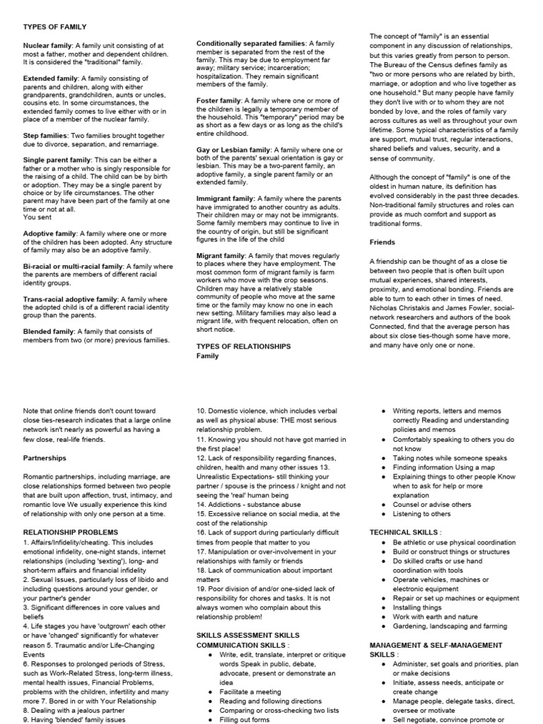 PERDEV 4thQ | PDF | Family | Psychology