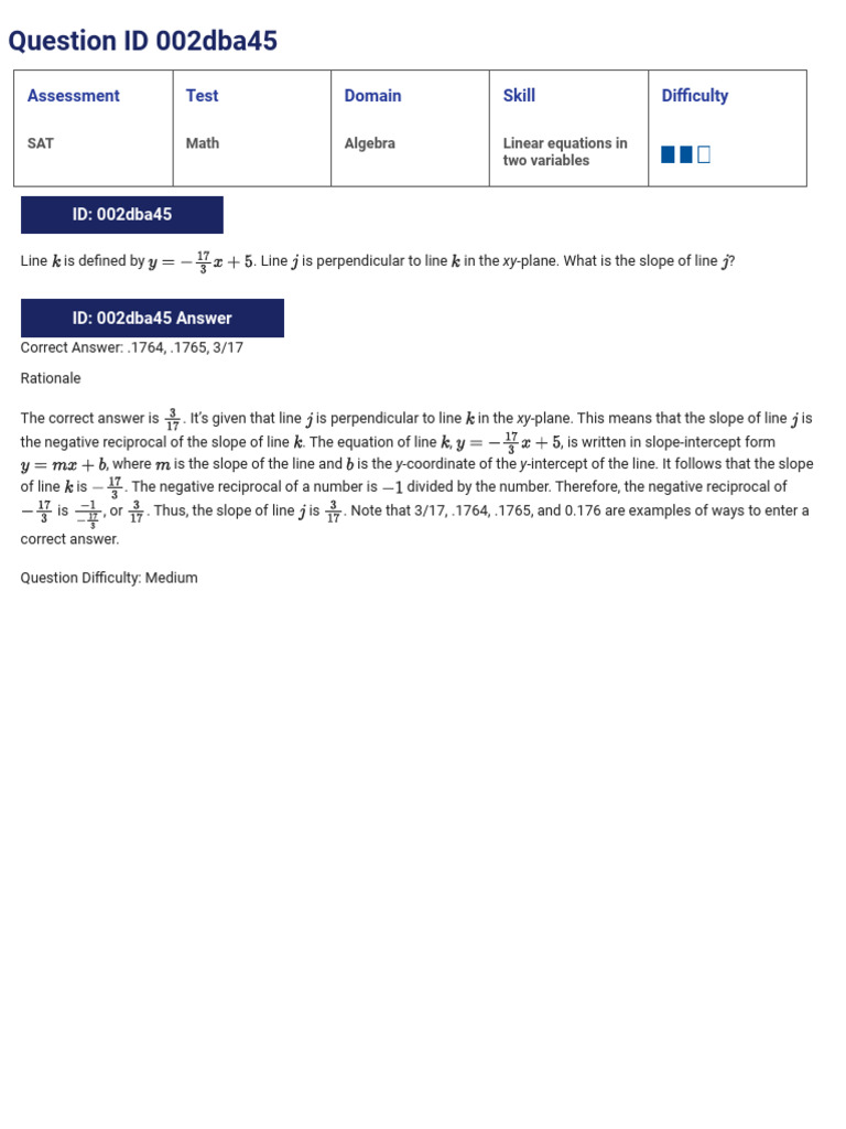 SAT Suite Question Bank - Results | PDF