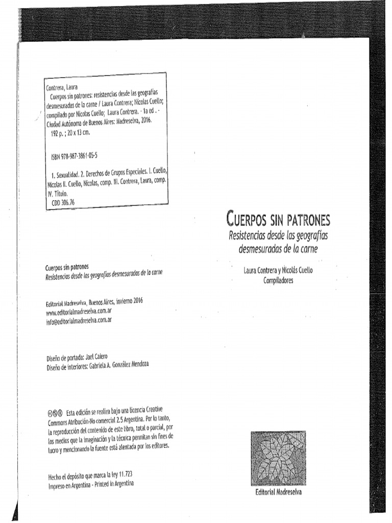 Cuerpos Sin Patrones Seleccion | PDF
