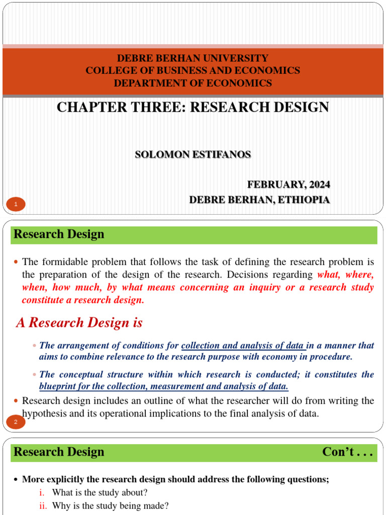 Chapter 3 - Research Design | PDF | Systematic Review | Literature Review