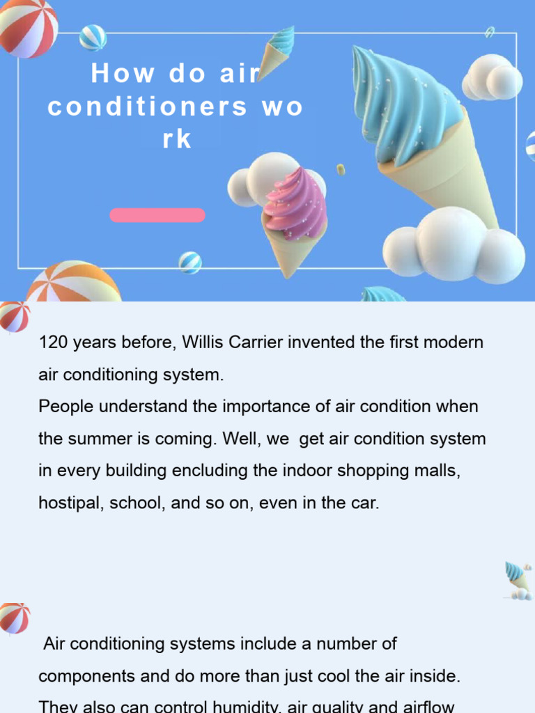 How Do Air Conditioners Work | Download Free PDF | Air Conditioning ...