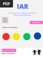 IAR - Manual de Aplicacao e Avaliacao Resumido | PDF | Alfabetização ...