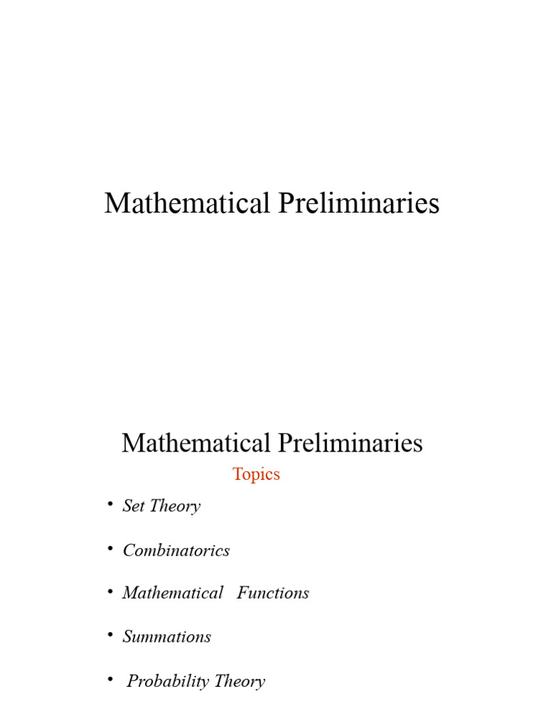 Lecture Number 2 | PDF | Mathematics | Summation
