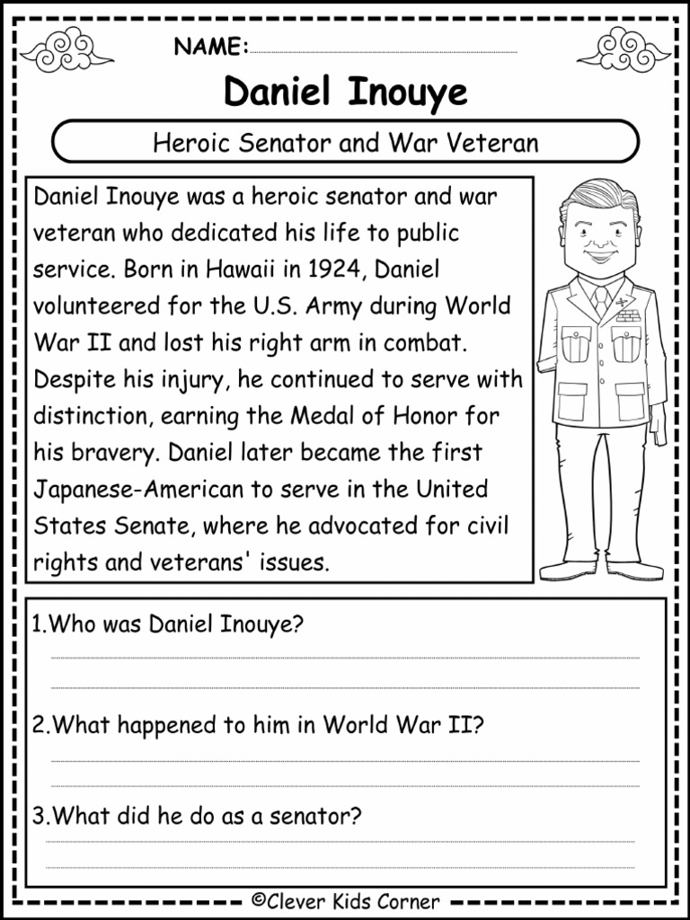 AAPI Heritage Month 2 Reading Comprehension Passages For K-2 | PDF