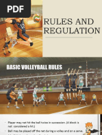 Throwball Rules | PDF | Games Of Physical Skill | Athletic Sports