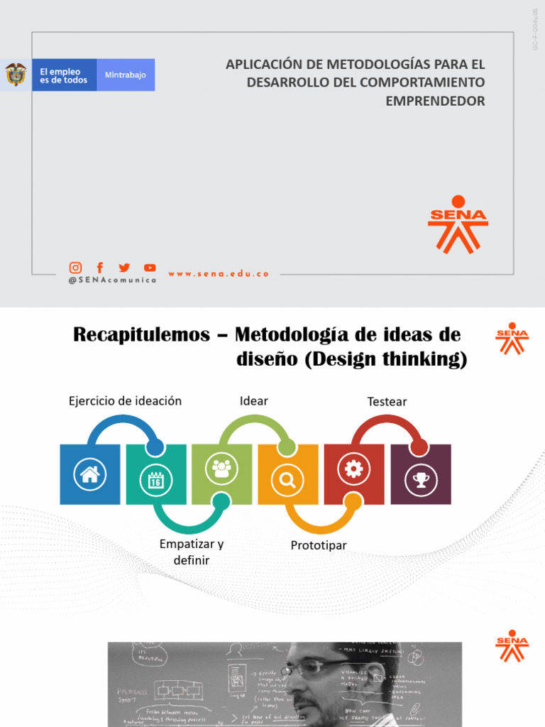 SESIÓN 5 Metodología LIENZO LEAM CANVAS | PDF | Economias | Business