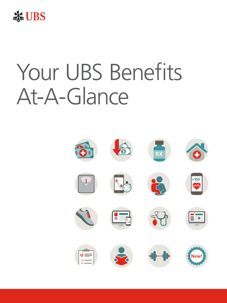 ubs-benefits-2022-at-a-glance | PDF | Health Savings Account