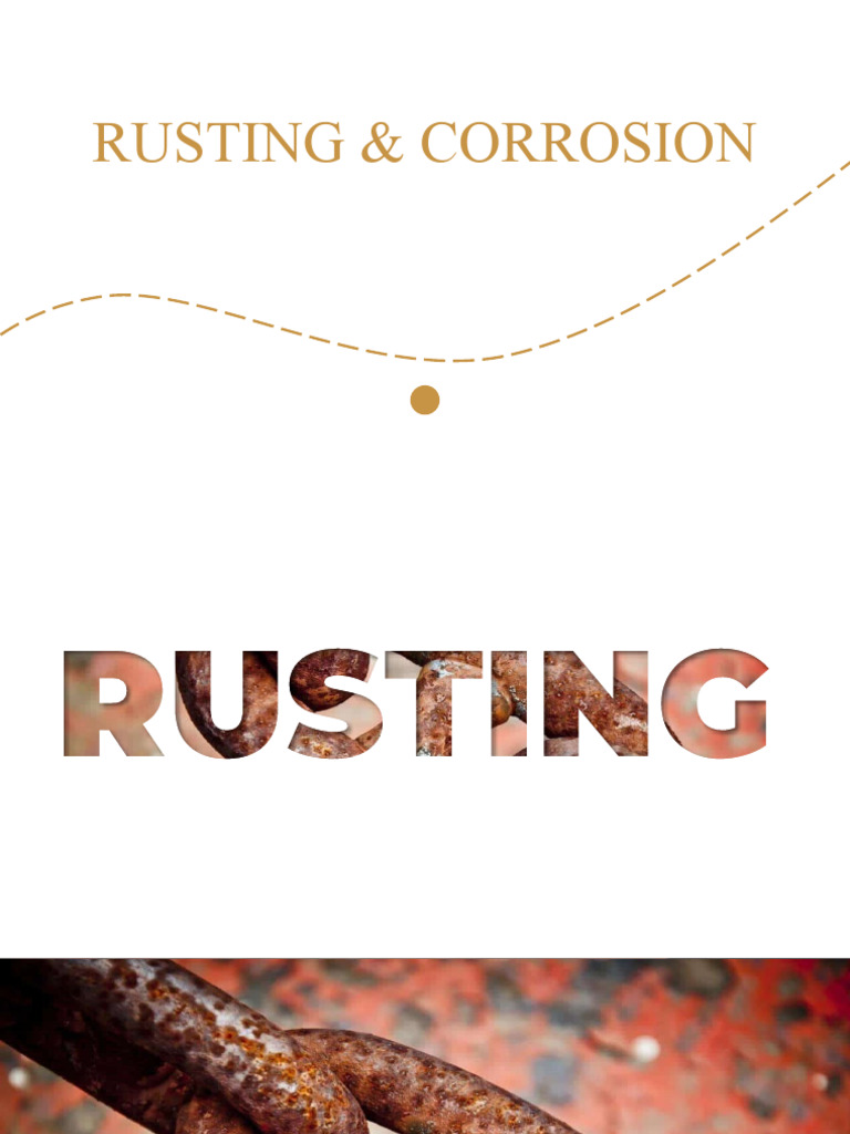 Rusting and Corrosion | PDF | Rust | Corrosion