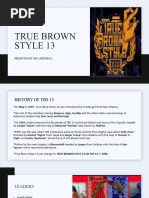 True Brown Style TBS 13 Gang | PDF