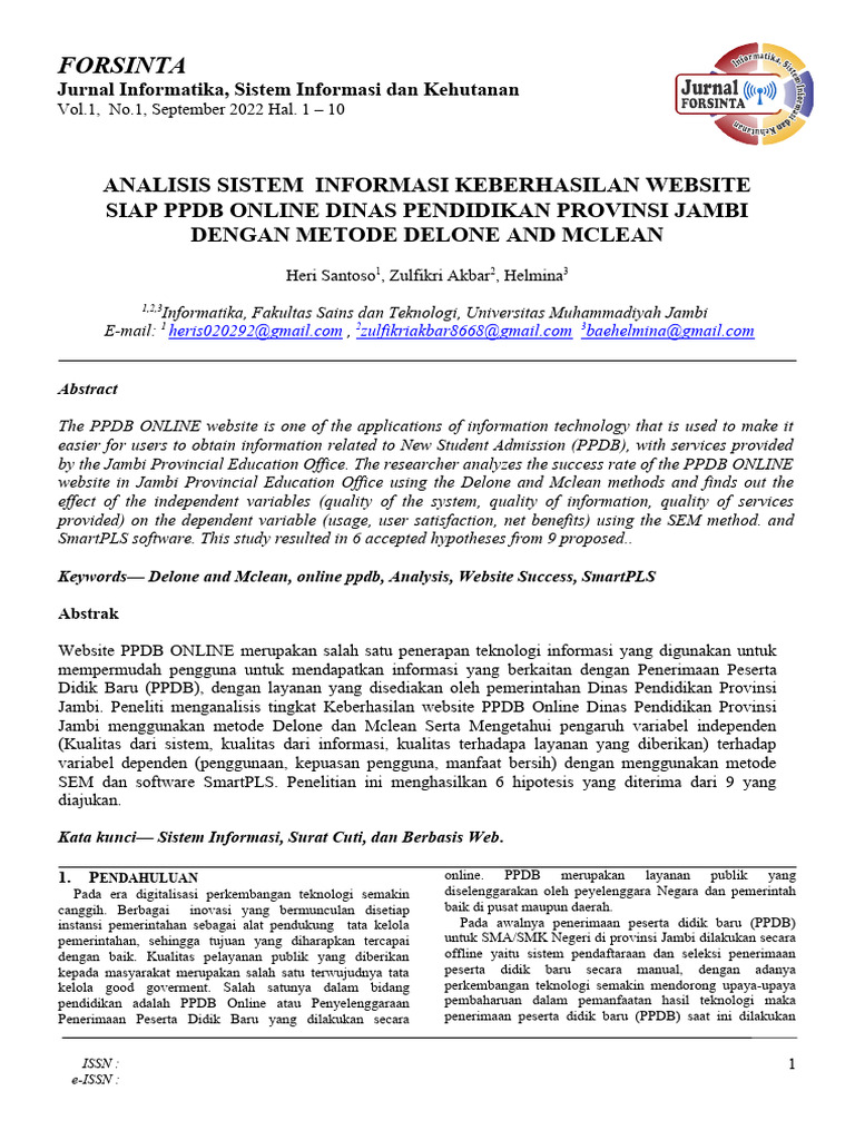 Forsinta Heri | PDF | Bisnis