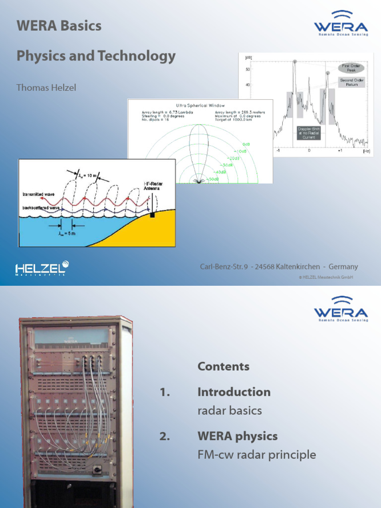 WERA Physics | PDF | Radar | Transmitter