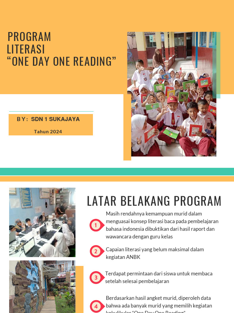 Program Literasi Sekolah | PDF | Seni & Disiplin Bahasa