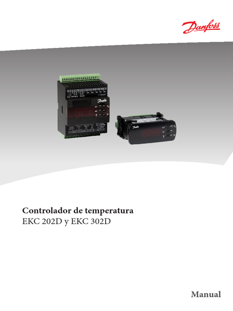 Manual Danfos | PDF | Relé | Ingenieria Eléctrica